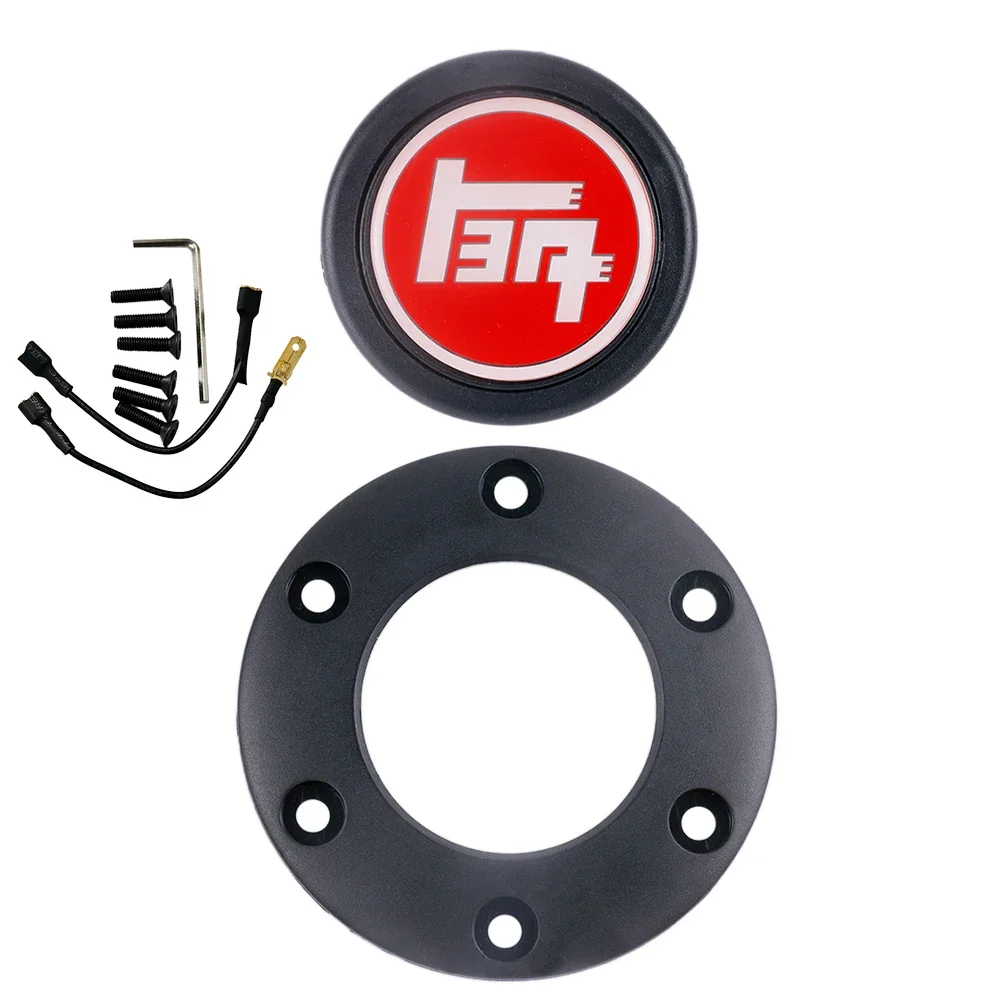 TEQ High Performance Sport Steering Wheel Horn Button JDM Racing Car ...