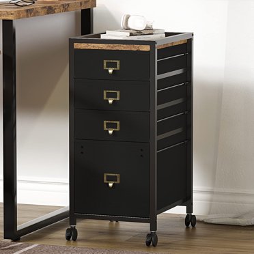 Stani 4-Drawer File Cabinet | Filing - Walmart Business Supplies