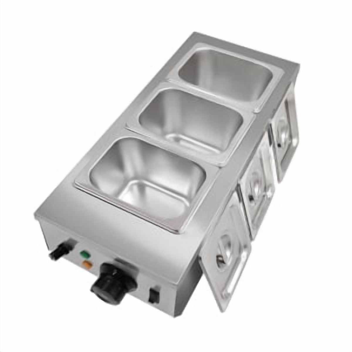 TEQIN Chocolate Melting Pot,2 Tanks Commercial Chocolate Tempering ...