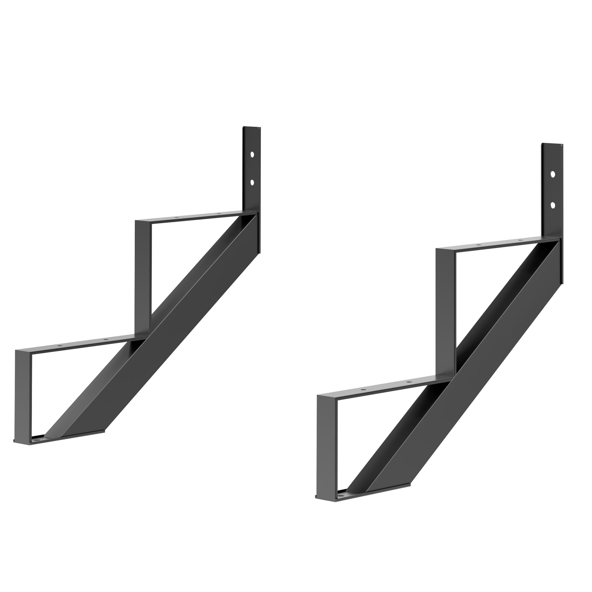 TEQIN Steel Stair Step Riser 1-7 Step, Metal Stair Stringer with ...