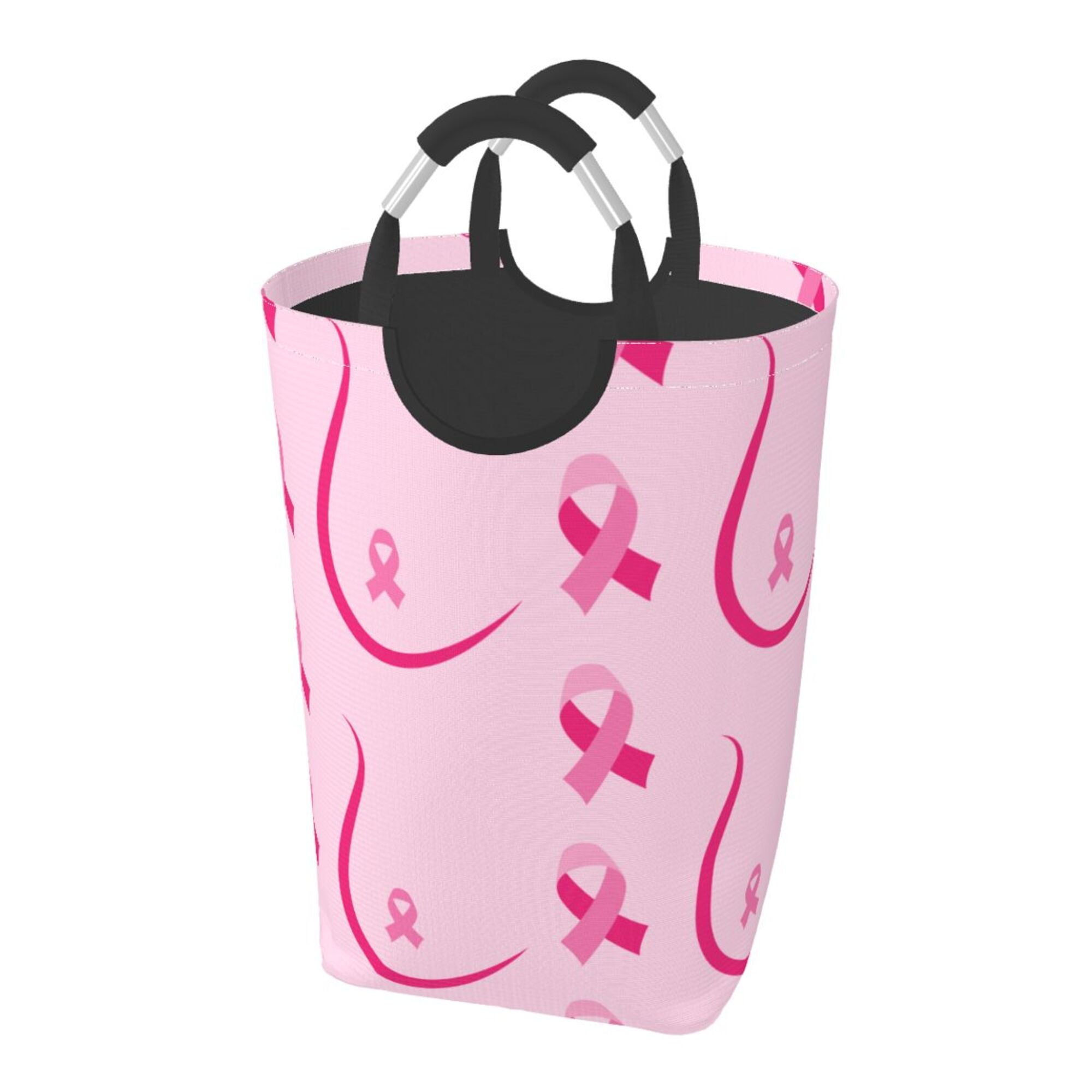 TEQUAN 50L Large Rectangular Laundry Hamper with Aluminum Handles ...