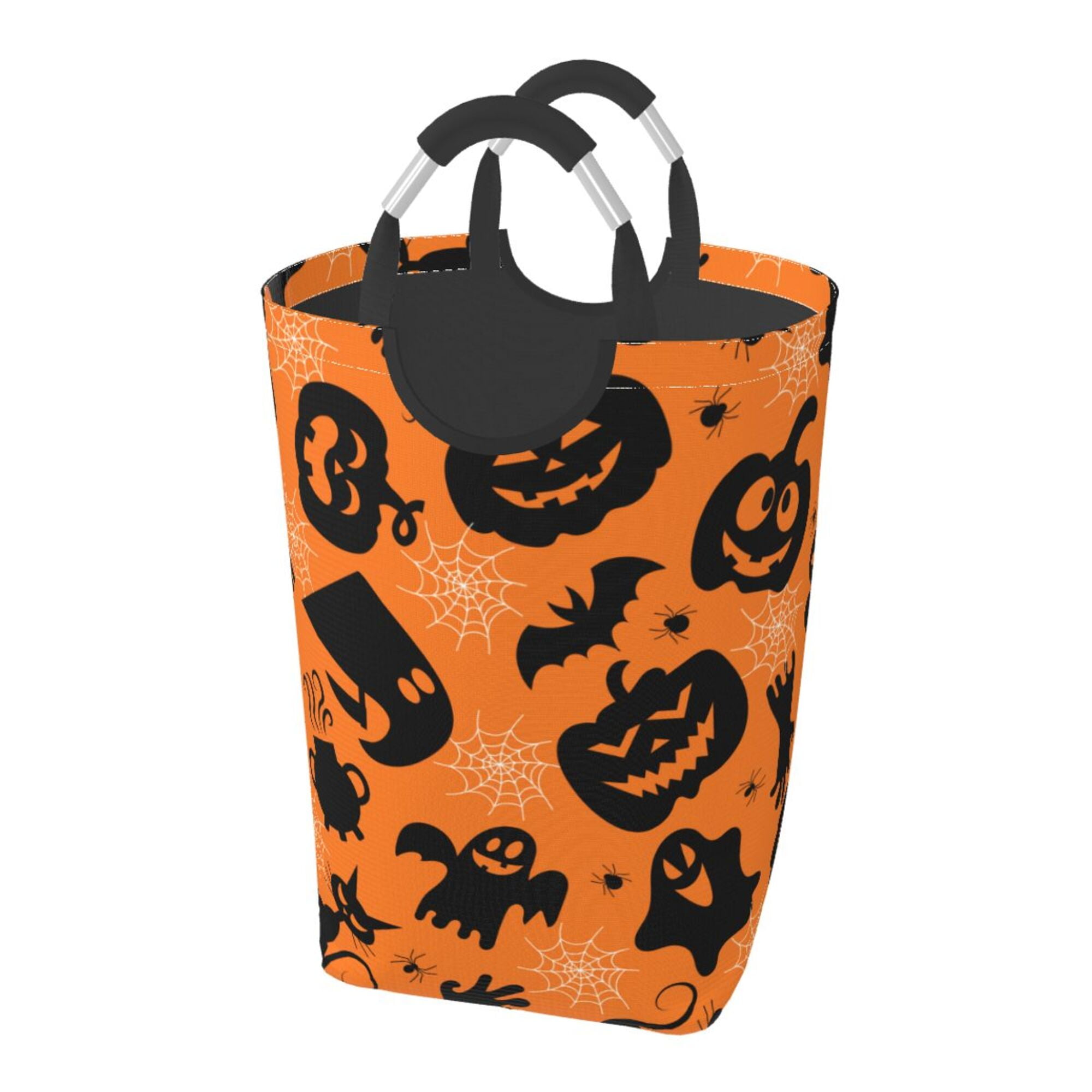 TEQUAN 50L Large Rectangular Laundry Hamper with Aluminum Handles ...