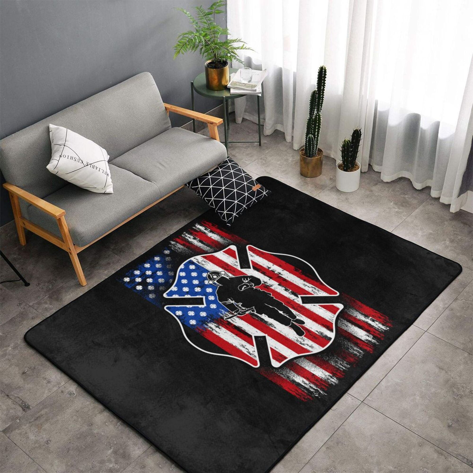 Firefighter Rug