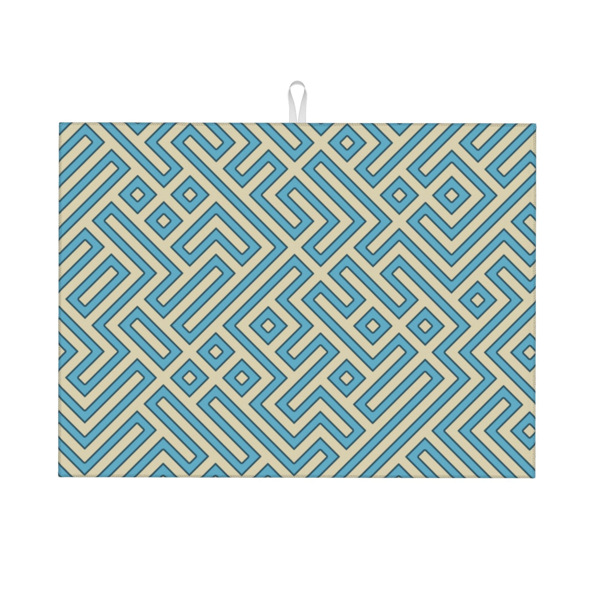 TEQUAN Dish Drying Mat for Kitchen Counter, Microfiber Super Absorbent ...