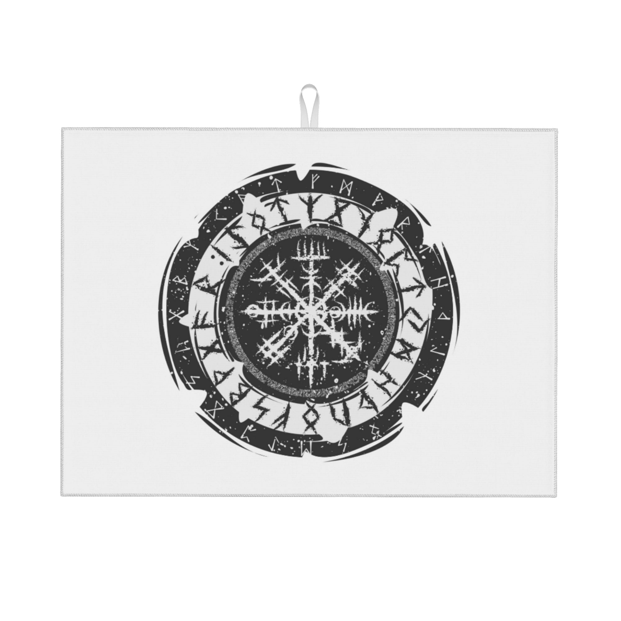 TEQUAN Dish Drying Mat for Kitchen Counter, Microfiber Super Absorbent ...