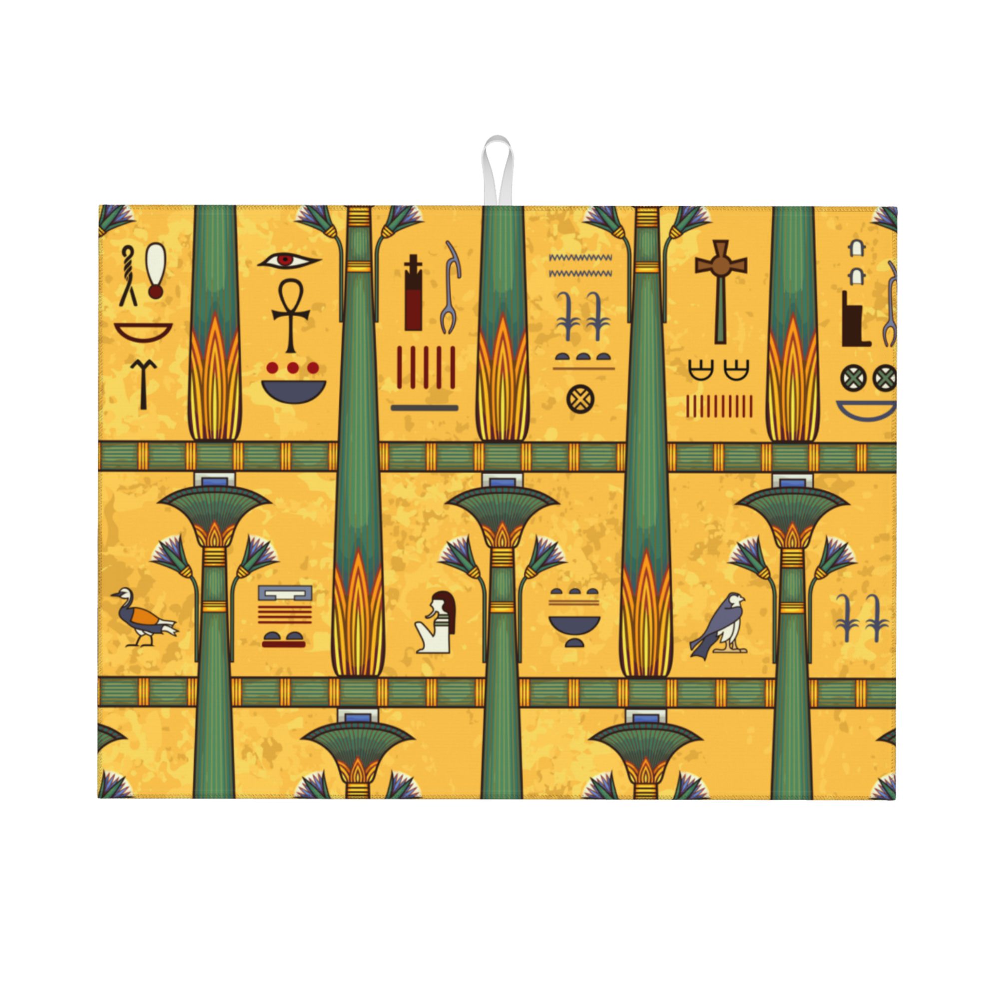 TEQUAN Dish Drying Mat for Kitchen Counter, Microfiber Super Absorbent ...