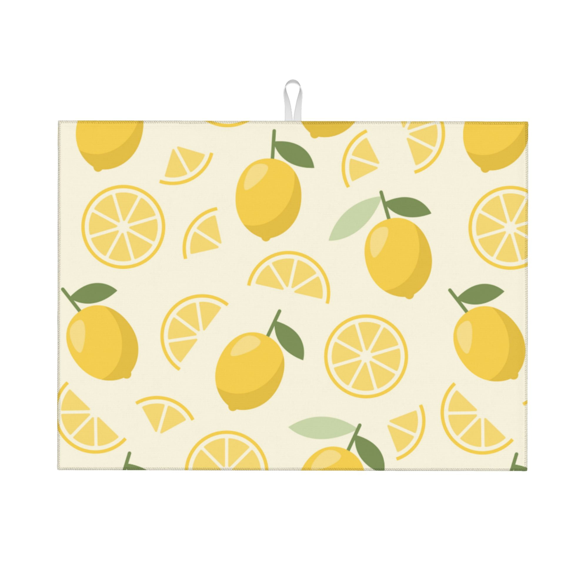 TEQUAN Dish Drying Mat for Kitchen Counter, Microfiber Super Absorbent ...