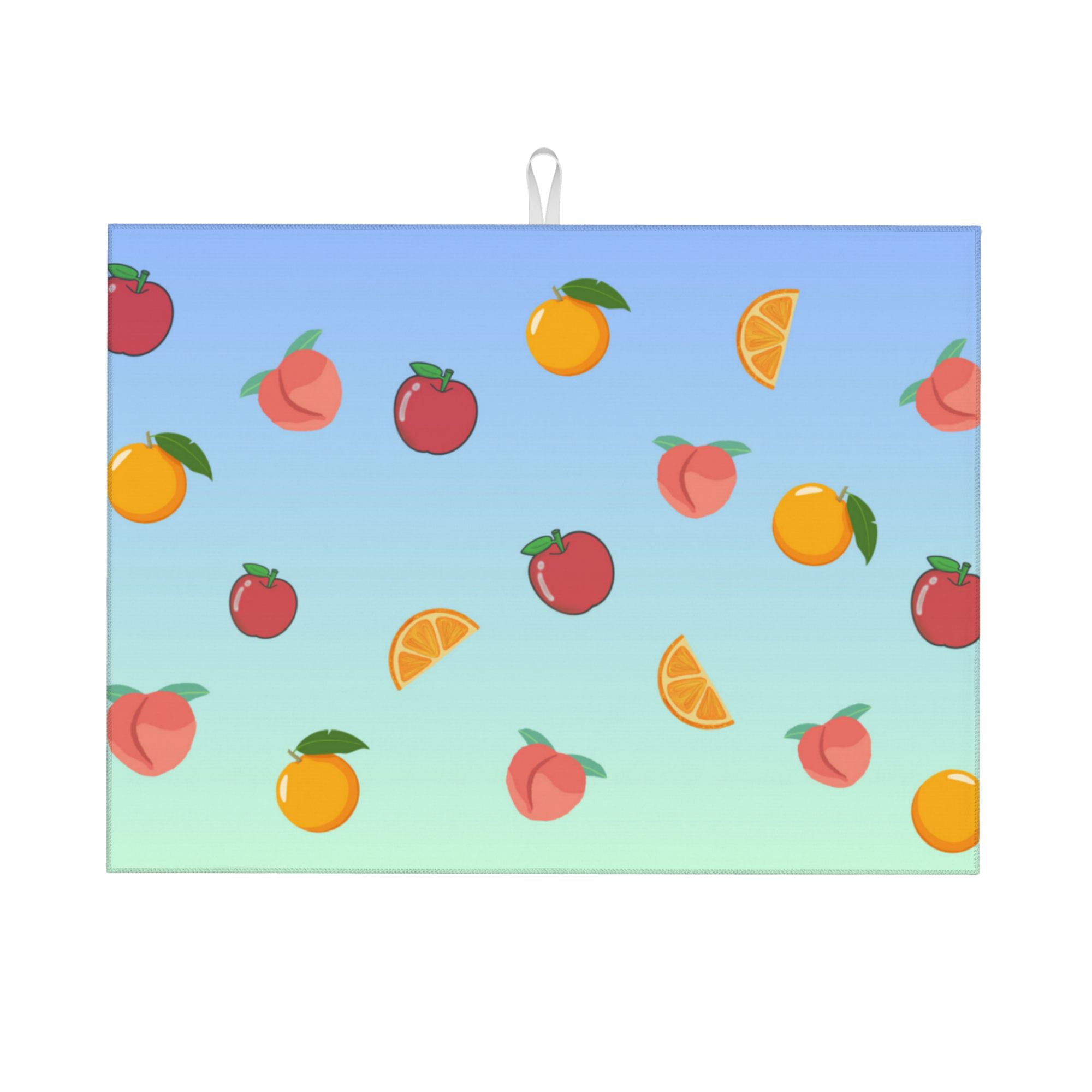 TEQUAN Dish Drying Mat for Kitchen Counter, Microfiber Super Absorbent ...