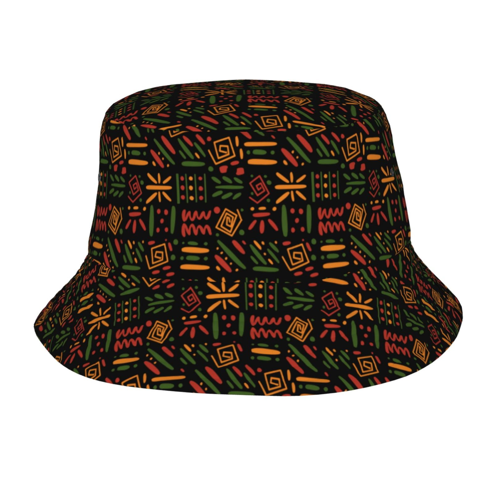 TEQUAN Unisex Adult Bucket Hat, African Tribal Prints, Lightweight ...