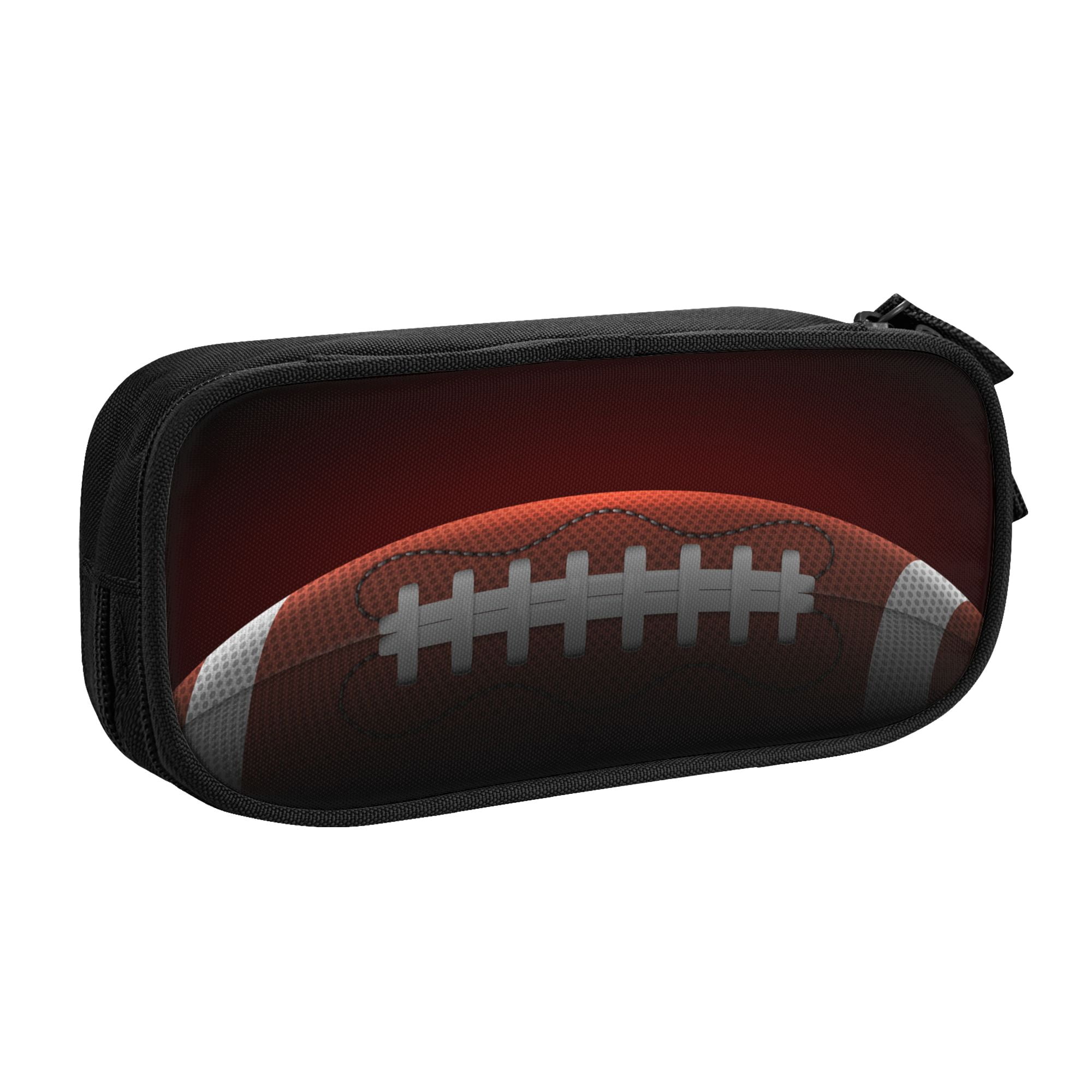 TEQUAN Large Capacity Pencil Case, American Football Sports Balls ...