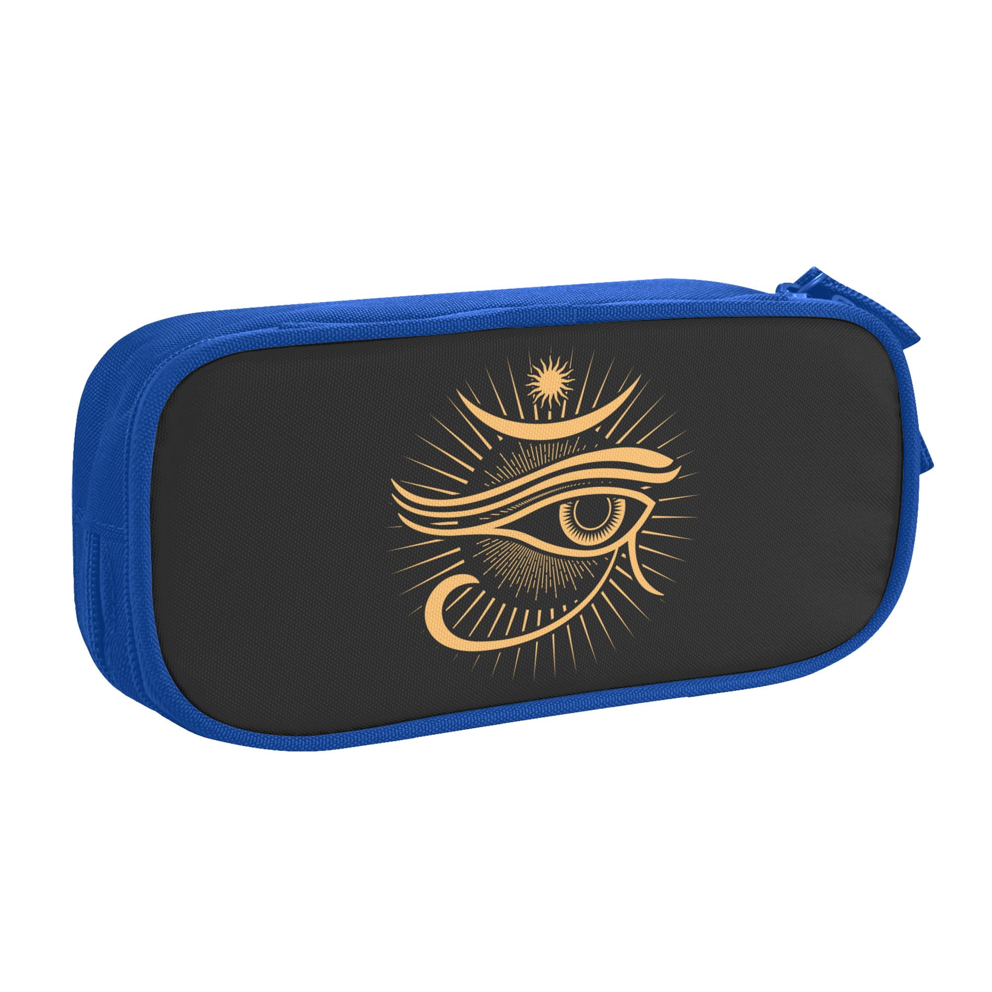 TEQUAN Large Capacity Pencil Case, Magic Evil Seeing Eye Pattern Pencil ...