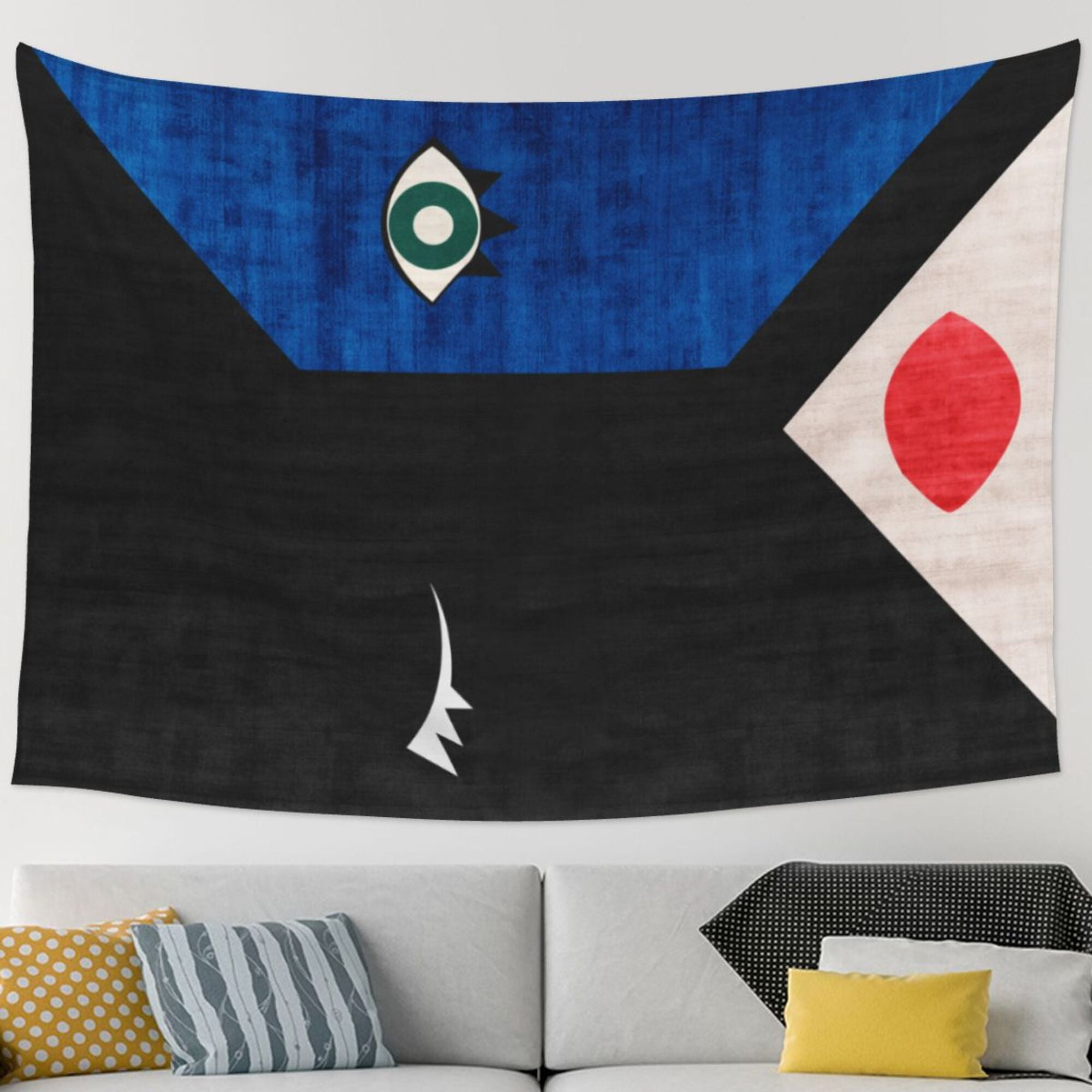 TEQUAN Modern Minimalist Splash Design Pattern Large Tapestry ...