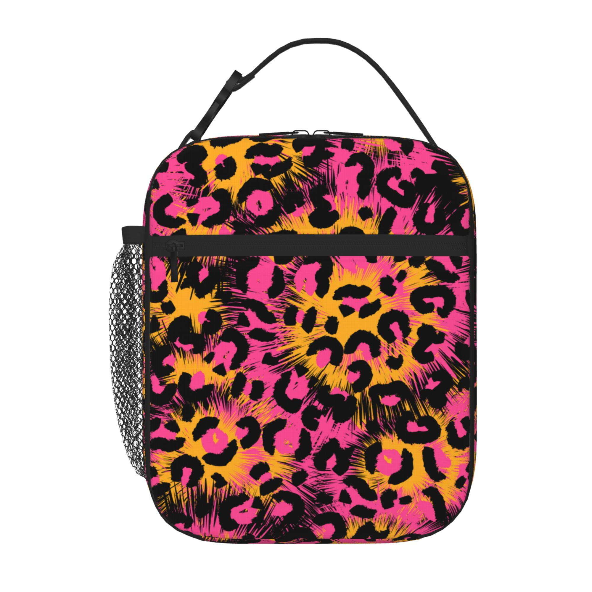 TEQUAN Portable Lunch Bag, Animal Camouflage Leopard Zebra Pattern ...