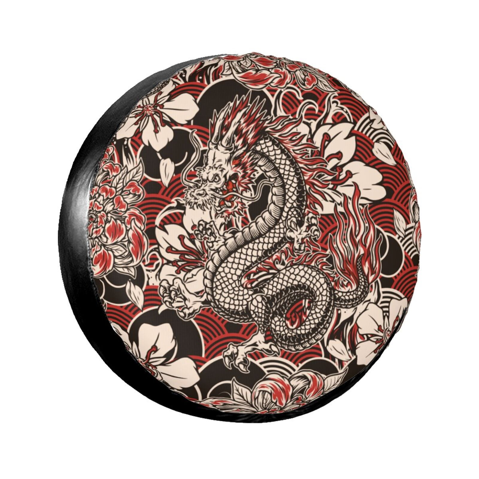 TEQUAN Universal Waterproof Spare Tire Cover, Dustproof Sun Protection ...