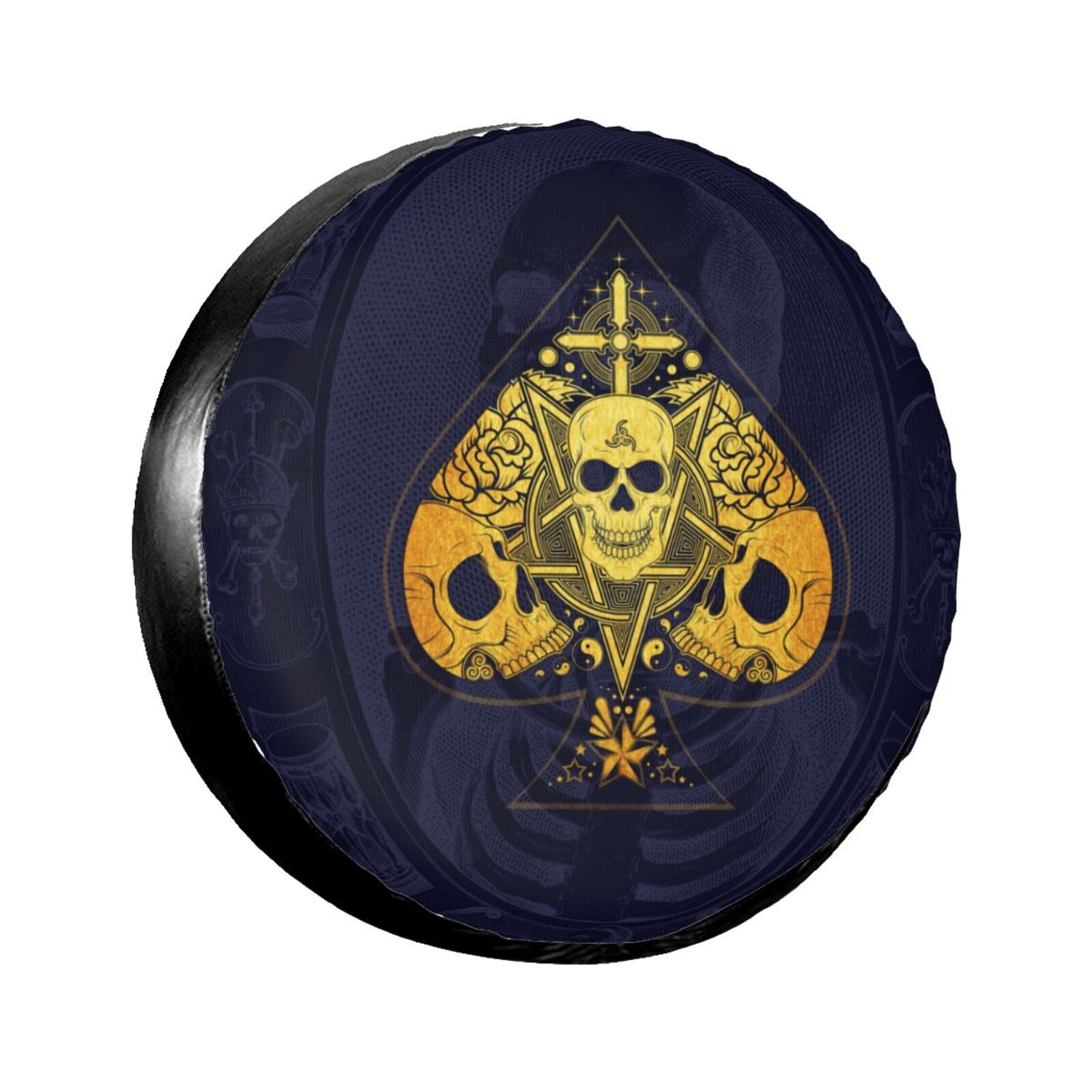 TEQUAN Universal Waterproof Spare Tire Cover, Dustproof Sun Protection ...