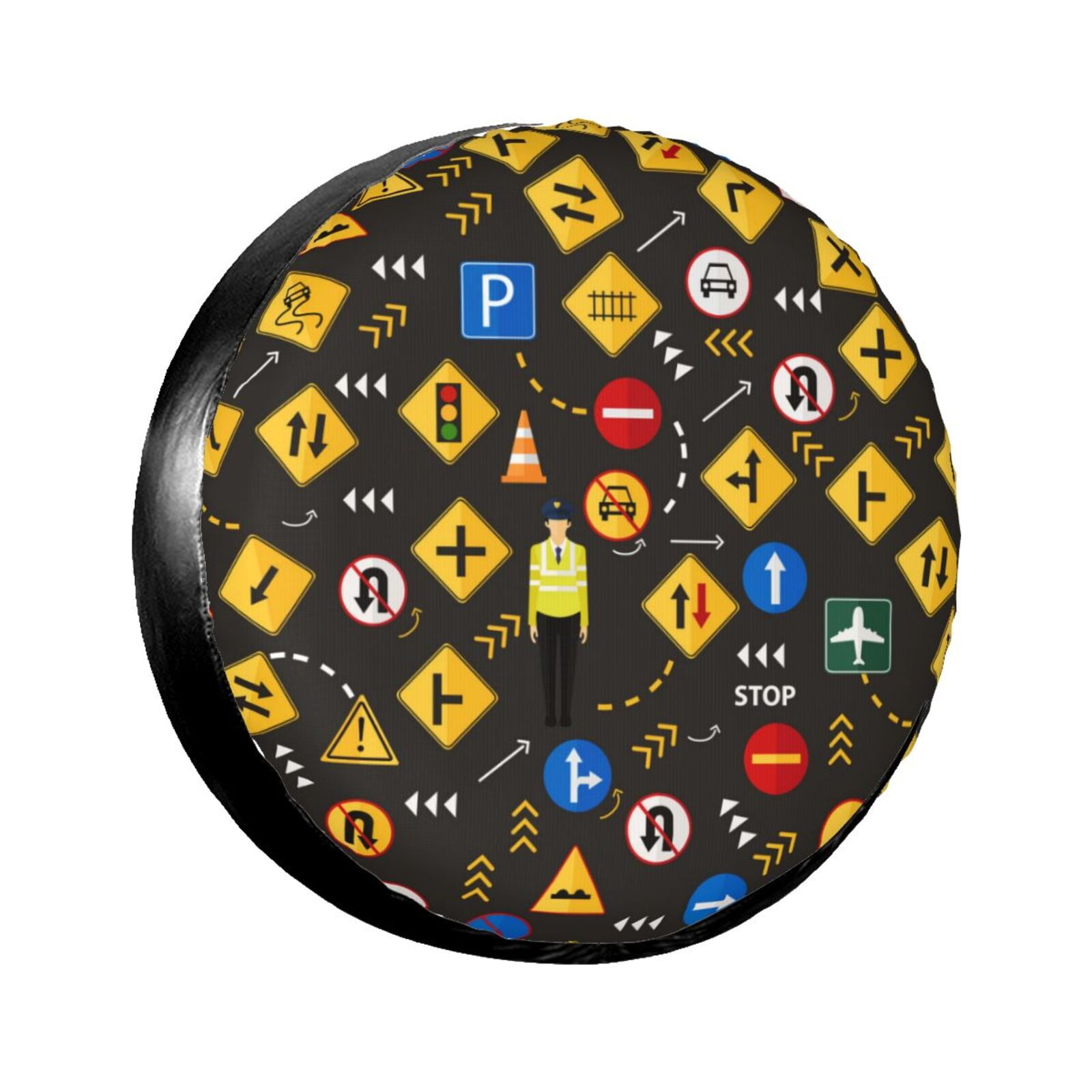 TEQUAN Universal Waterproof Spare Tire Cover, Dustproof Sun Protection ...