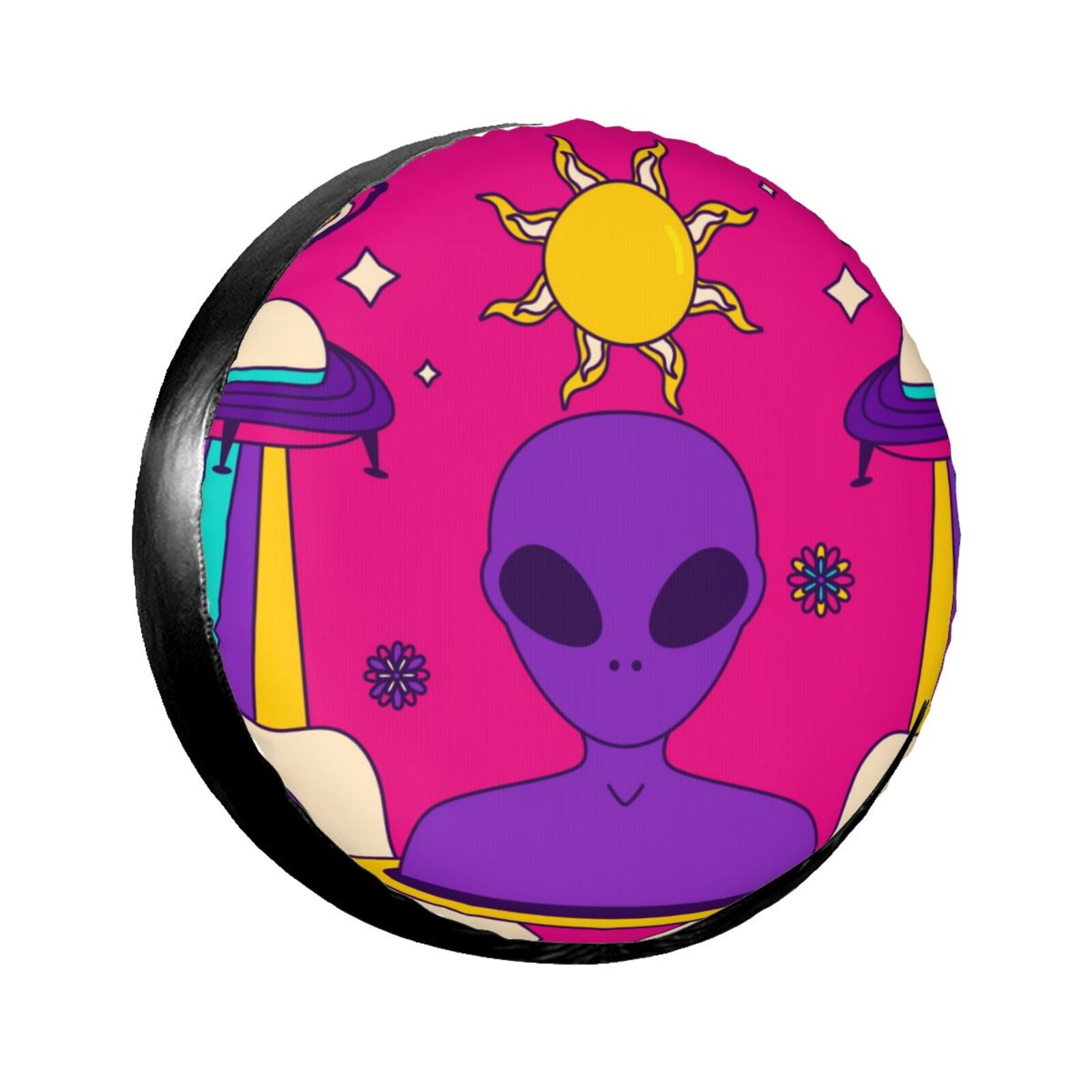 TEQUAN Universal Waterproof Spare Tire Cover, Dustproof Sun Protection ...