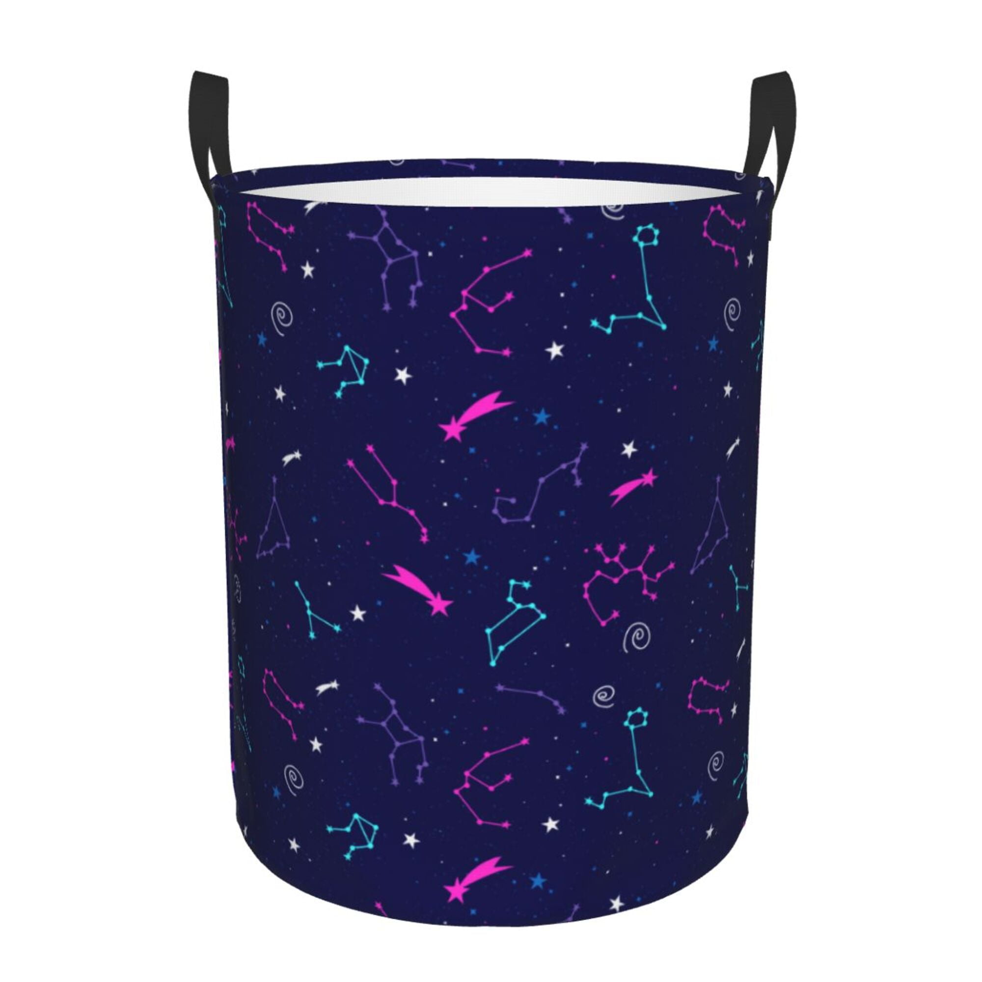 TEQUAN Waterproof Laundry Hampers, Colorful Horoscope Zodiac Pattern ...