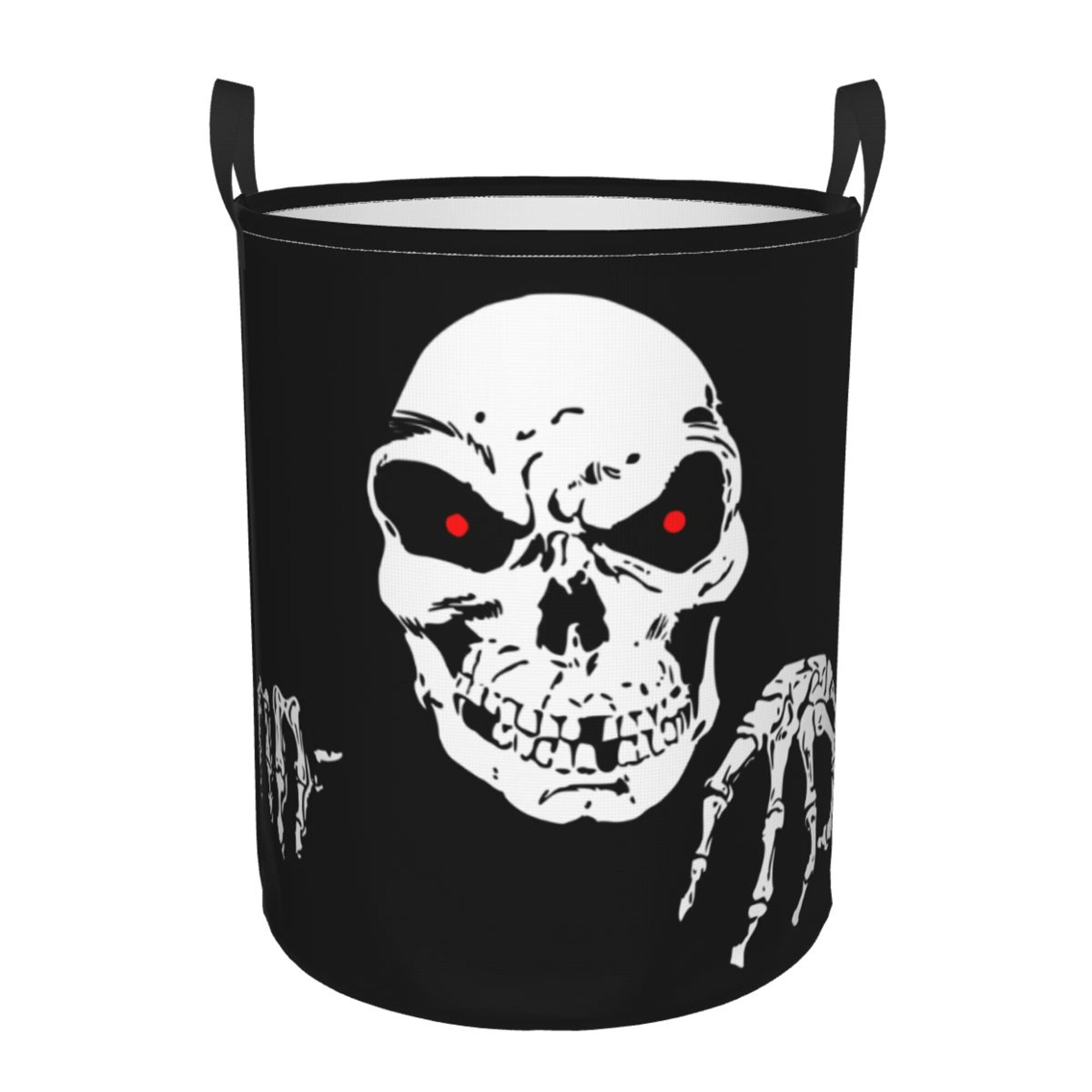 TEQUAN Waterproof Laundry Hampers, Halloween and Horror Death Hand ...