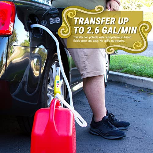 TERA PUMP TRCDA - Battery Operated Fuel Transfer Pump, Patented Easy ...