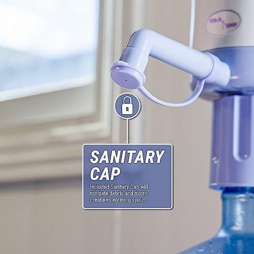 TERA PUMP TRPMW200 Manual Water Pump for 5 Gallon Bottles, Manual Hand ...