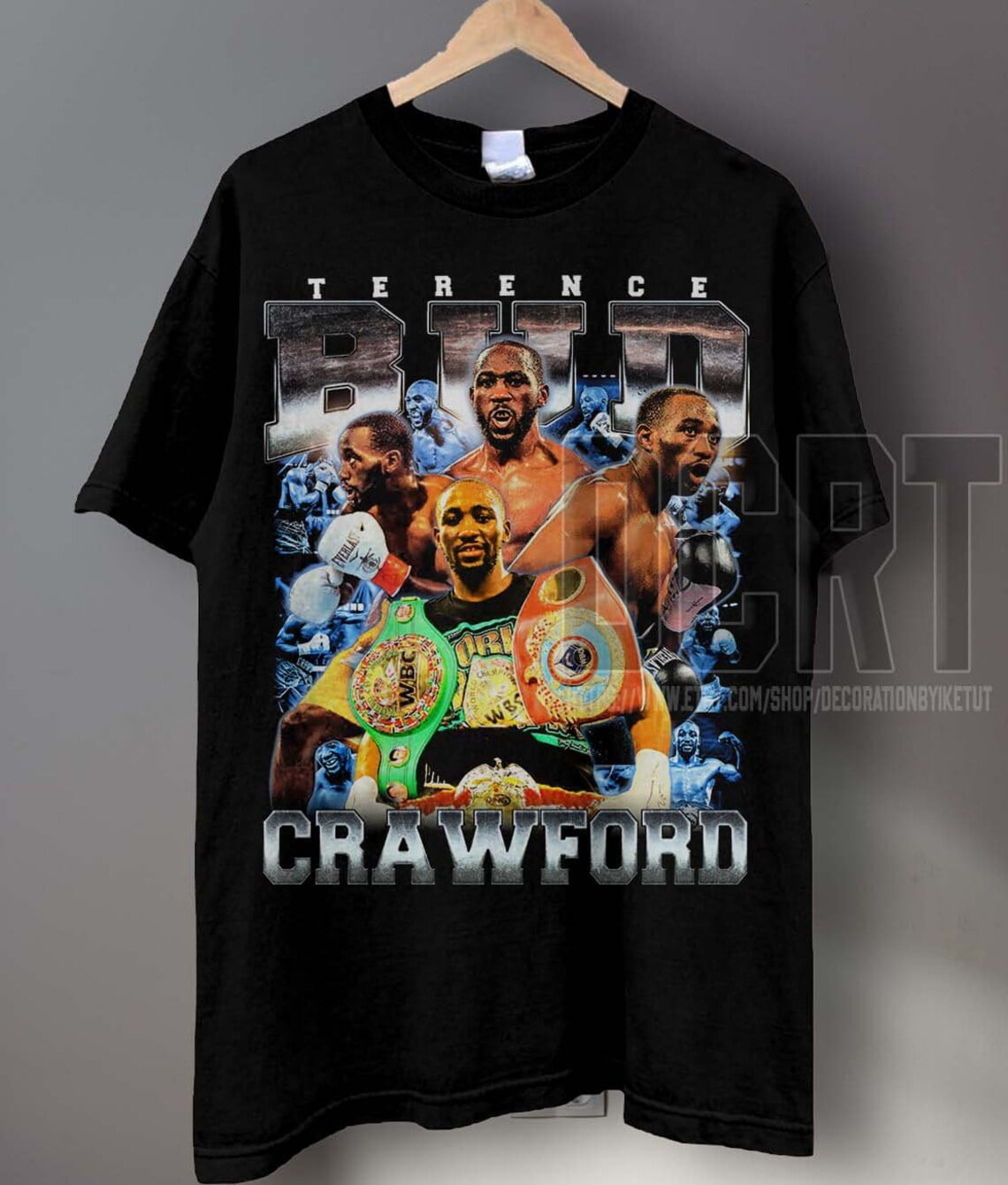 TERENCE CRAWFORD Shirt Boxing Shirt Classic 90s Graphic Tee UnisexVintage BootlegGift Retro ...