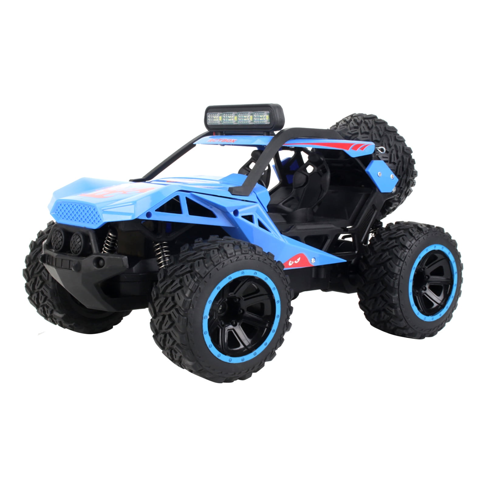 TERGAYEE 2.4GHz Large Tyres Off-Road Remote Control Car, All Terrain ...