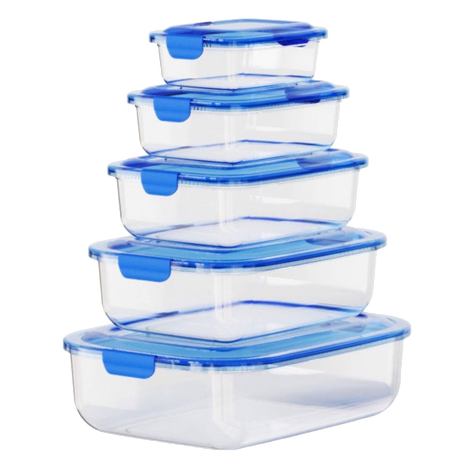 TERGAYEE Airtight Food Storage Containers with Lids,Plastic BPA-Free ...