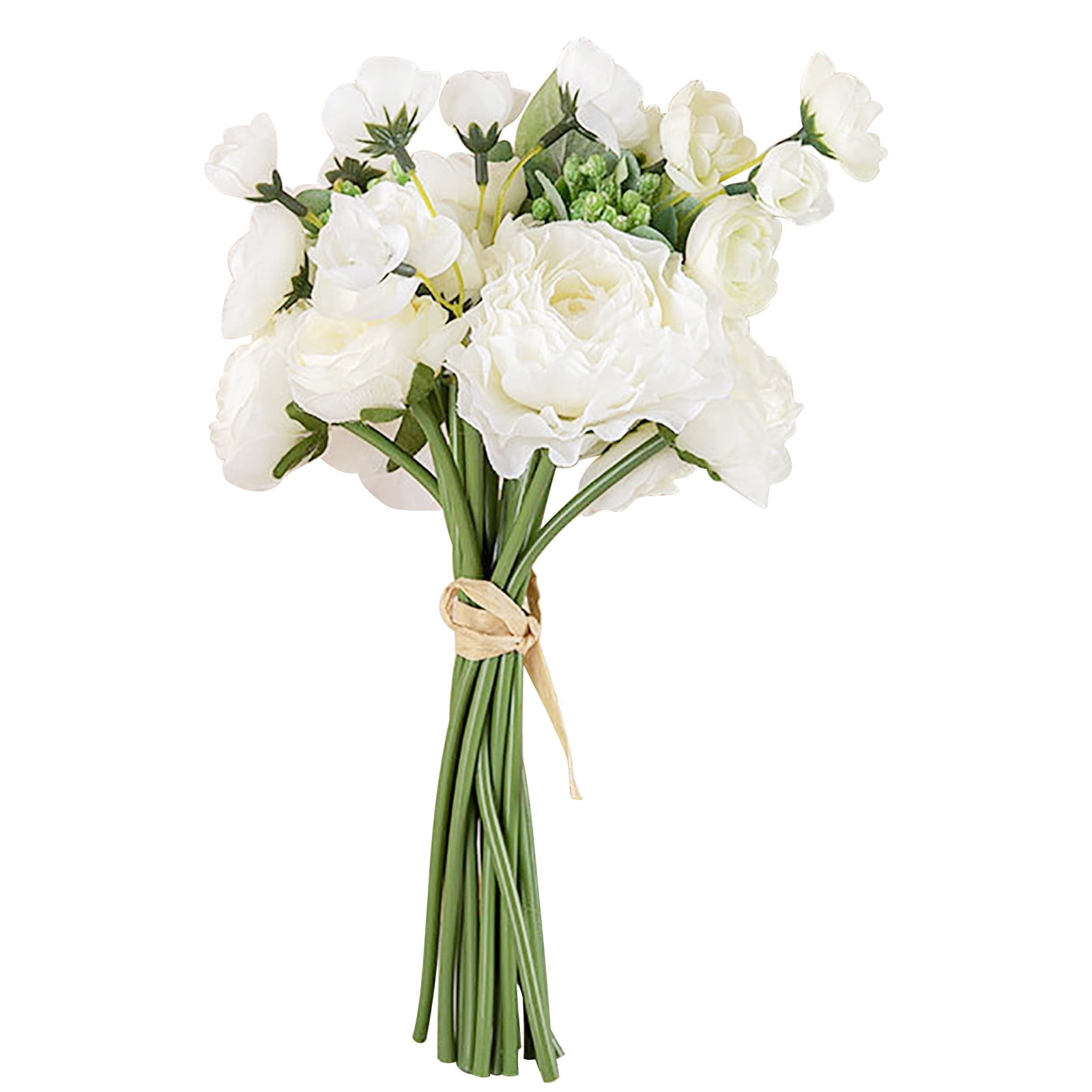 TERGAYEE Artificial Roses Flowers,Rose Wedding Prop Simulation Rose ...