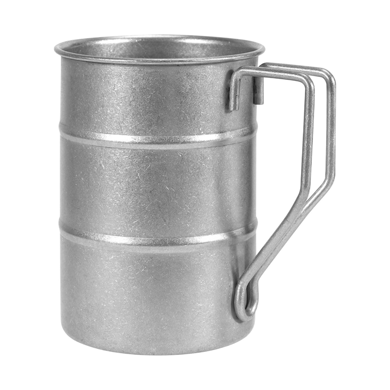 TERGAYEE Beer Mug Stainless Steel Cups Mug,Camping Portable Outdoor ...