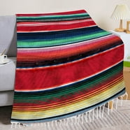 Alpaca Home - Cityscape Throw Blanket - 100% Alpaca Wool - Multi-Hued ...