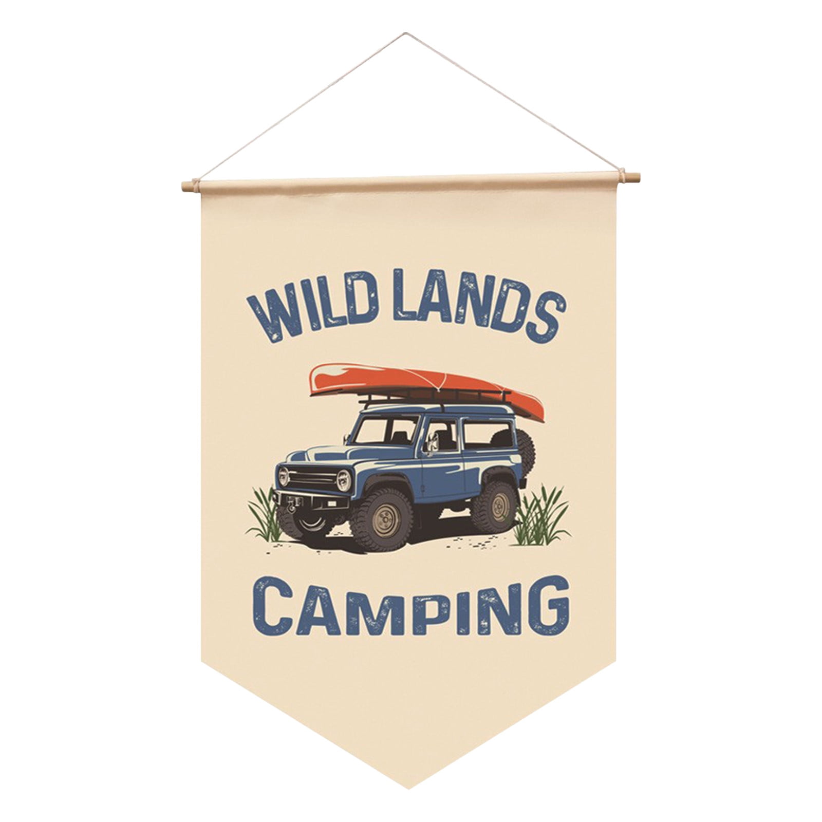TERGAYEE Camping Flags for Campsite,Welcome to Our Camp Site Small ...