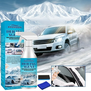 CRC Ice-Off Windshield Spray De-Icer, Car Window Melter for Winter, 12 ...