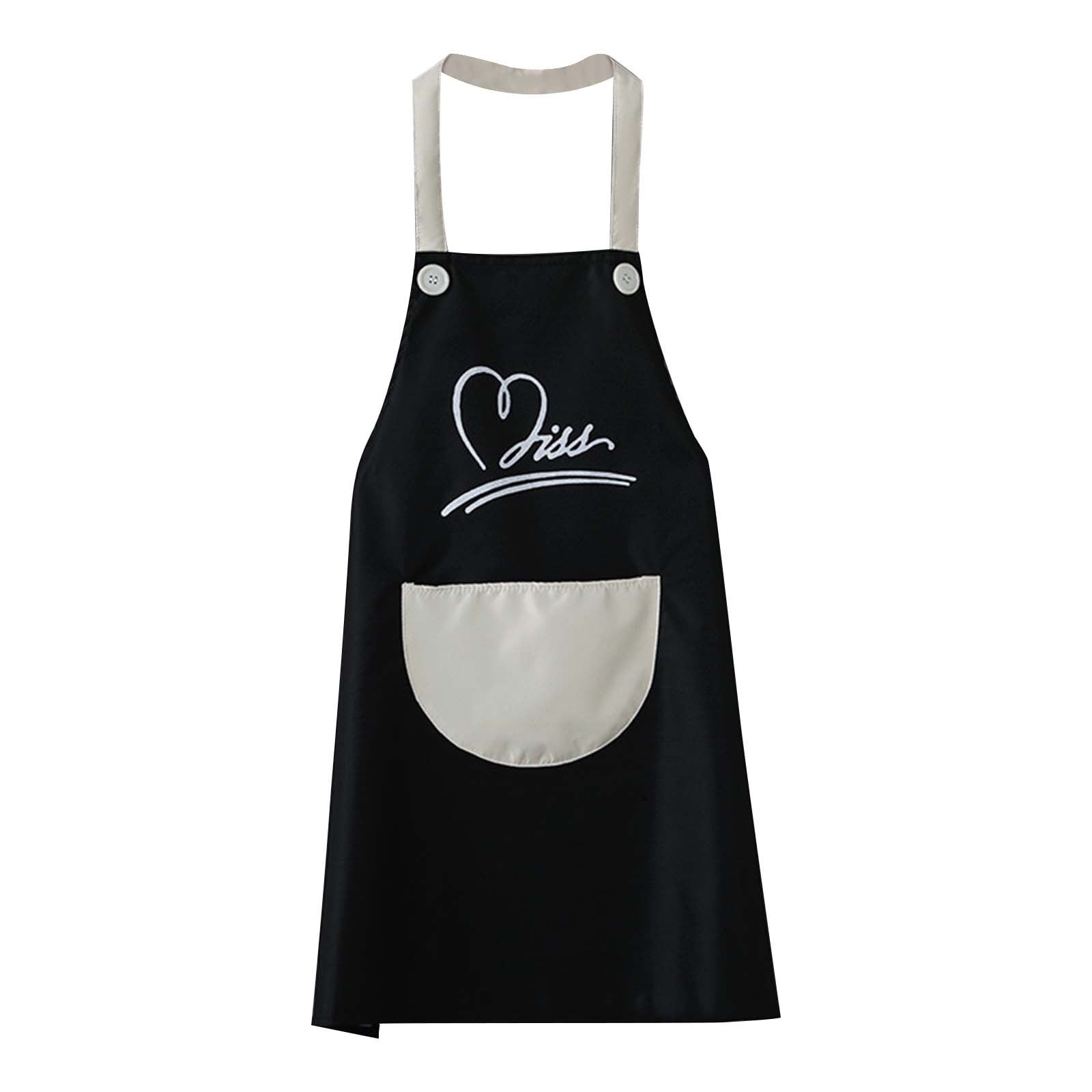 TERGAYEE Chef Apron,Apron with Pockets,Sleeveless Cooking Grilling ...