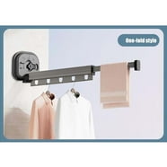 Outdoor Folded Wall Mount Clothes Hanger, Heavy Duty Retractable ...