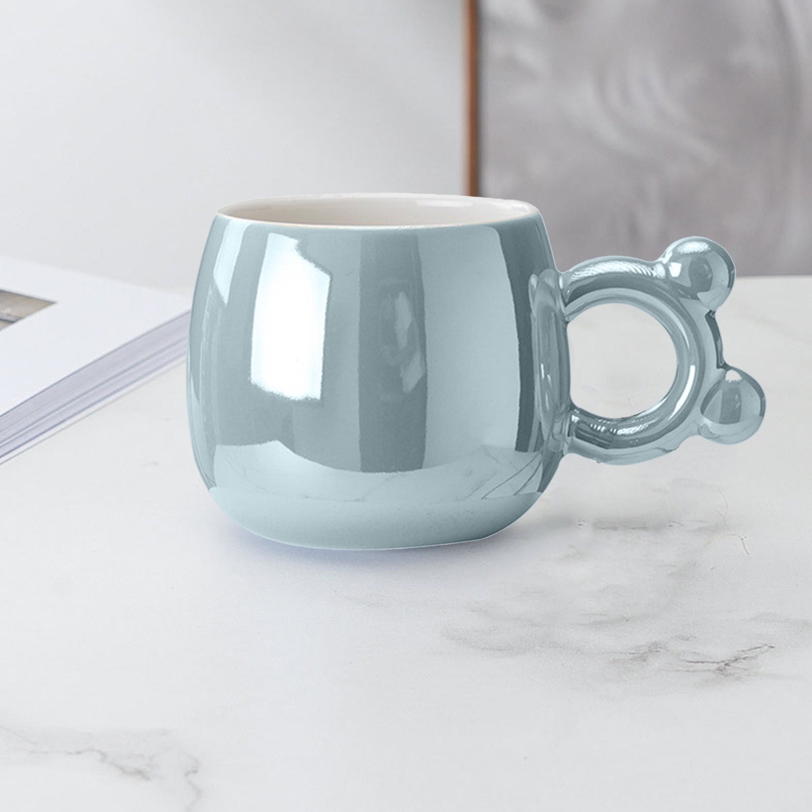 TERGAYEE Coffee Mug 320ml Candy Pearl Quality Mug Beautiful Coffee Cup ...