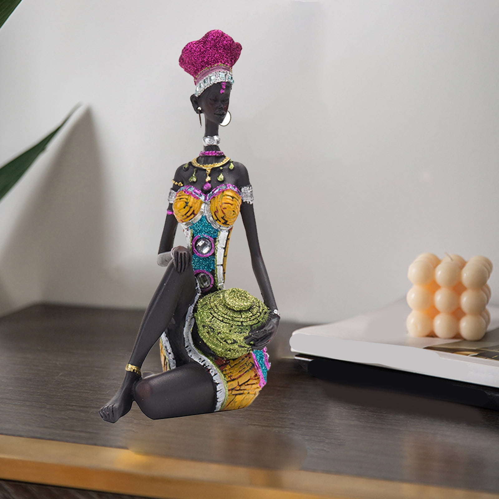 TERGAYEE Desk Decor Discover The Spirit In Your Home Resin Statues Of ...