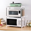 stusgo Extendable Microwave Shelf, Adjustable Toaster Oven Rack Kitchen ...