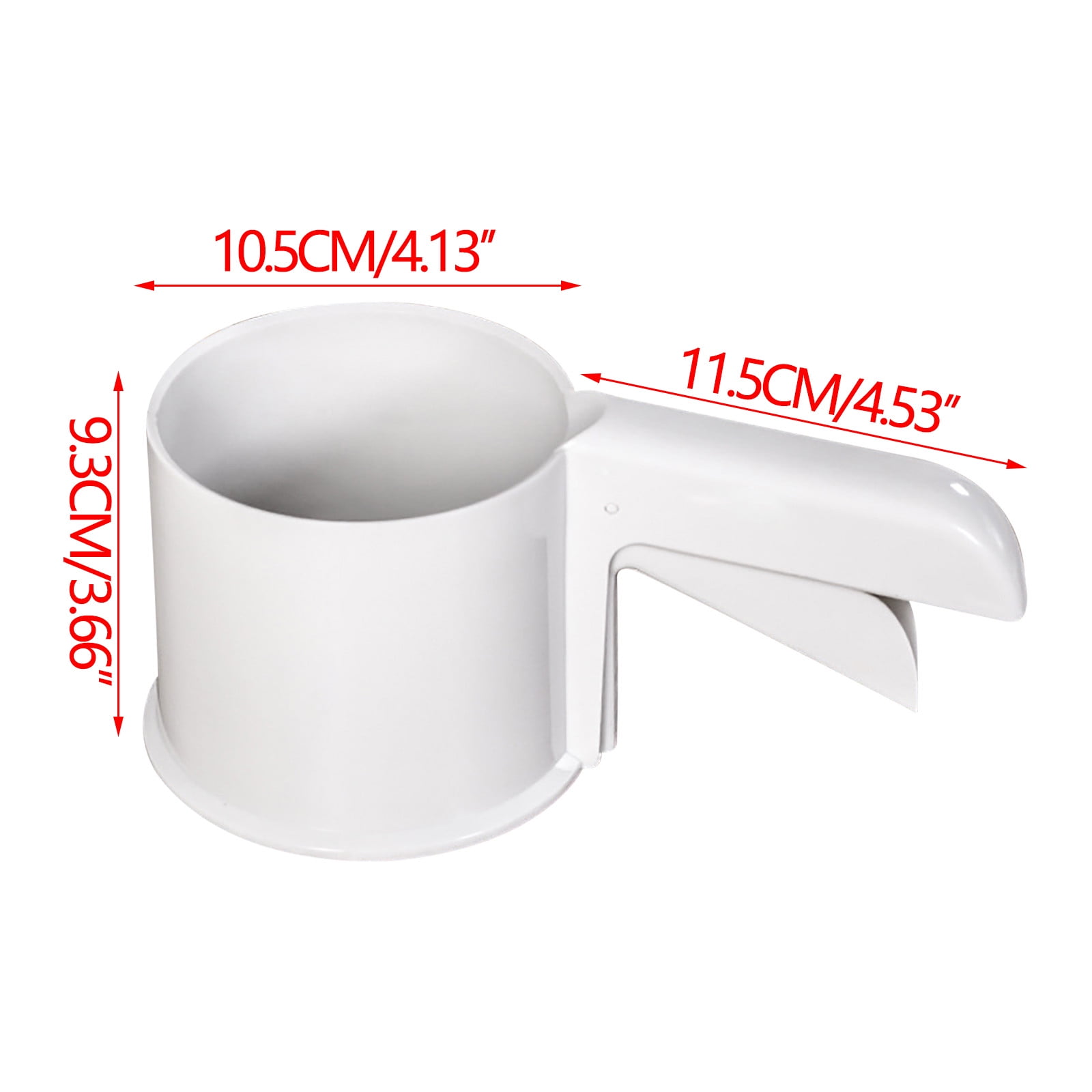 TERGAYEE Flour Sifter,Plastic press Flour Sifters with Lid Kitchen ...