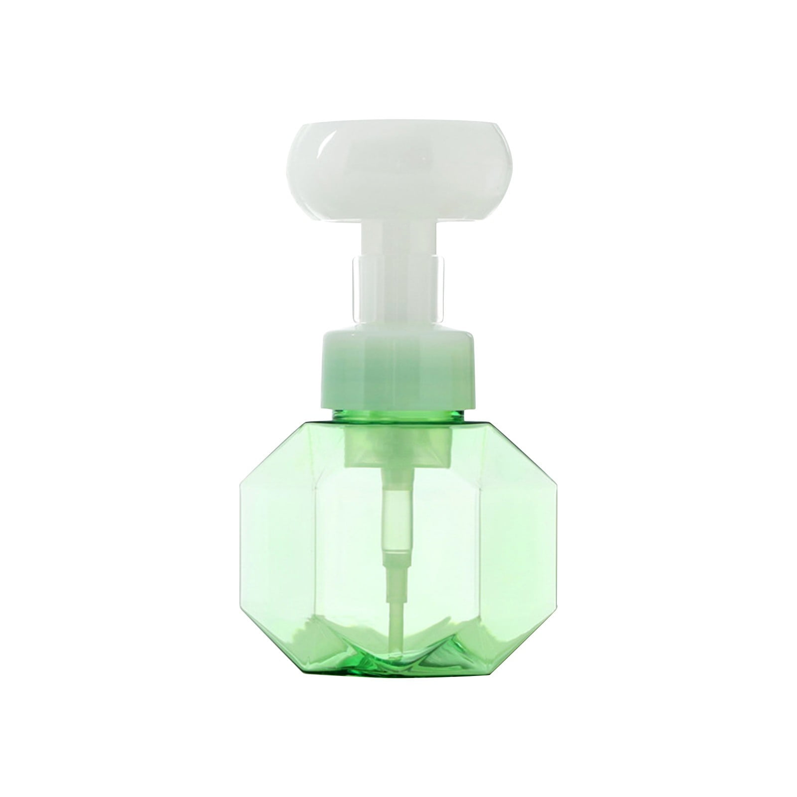 TERGAYEE Foaming Soap Dispenser,Press Flower Foam Bottle,300ml Plastic ...