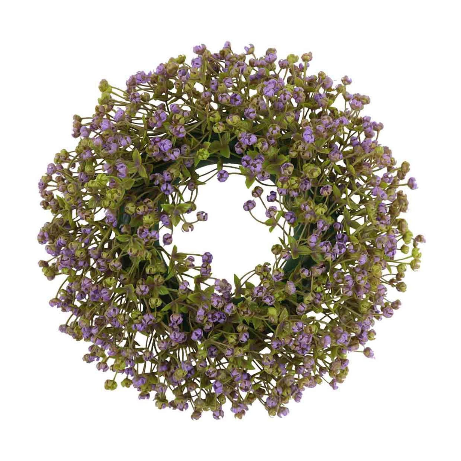 TERGAYEE Front Door Wreath Artificial Flower Wreath, No Withering ...
