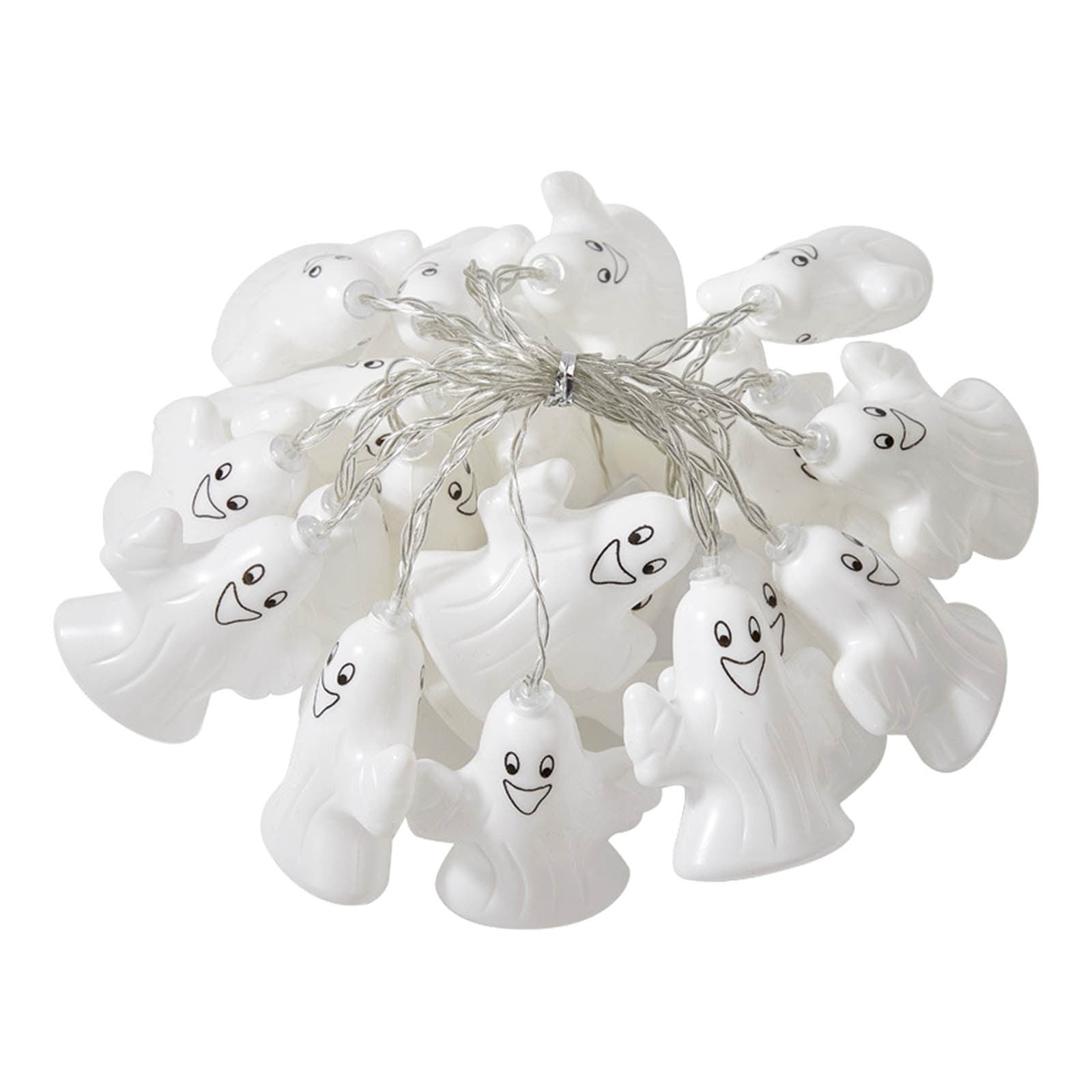 TERGAYEE Halloween LED Lights String Ghost Horror Lights Holiday ...