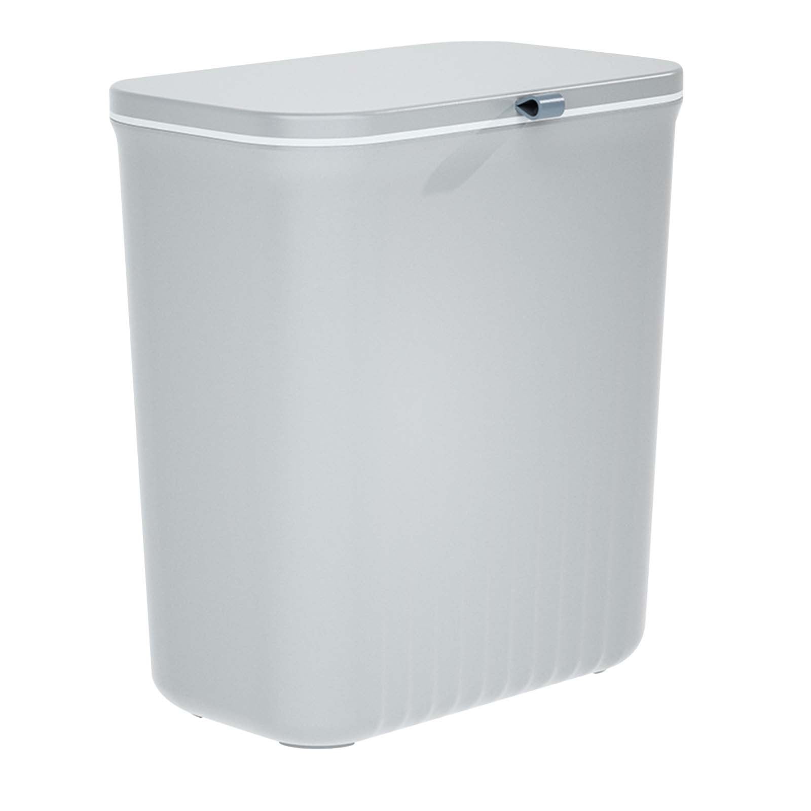 TERGAYEE Hanging Trash Can with Lid,Wall Mounted Counter Waste Compost ...