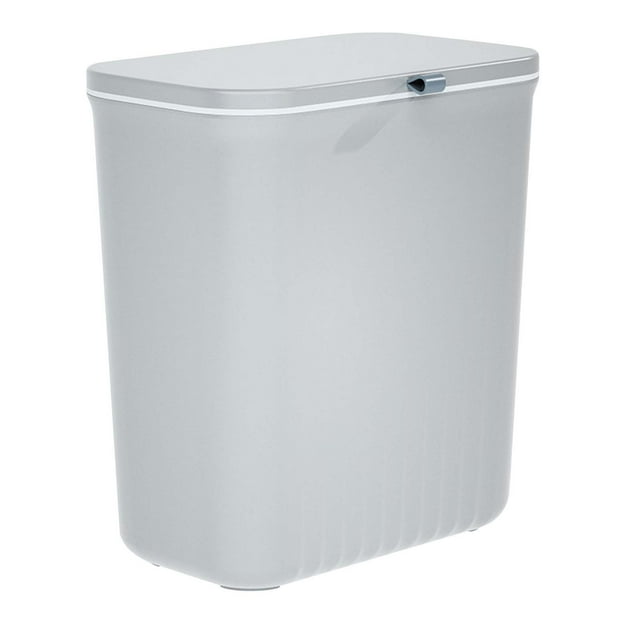 TERGAYEE Hanging Trash Can with Lid,Wall Mounted Counter Waste Compost ...
