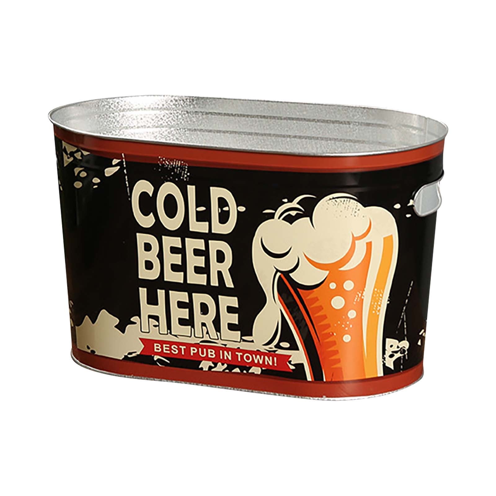 TERGAYEE Ice Buckets for Parties,Summer Bar Ktv Ice Bucket Barbecue ...