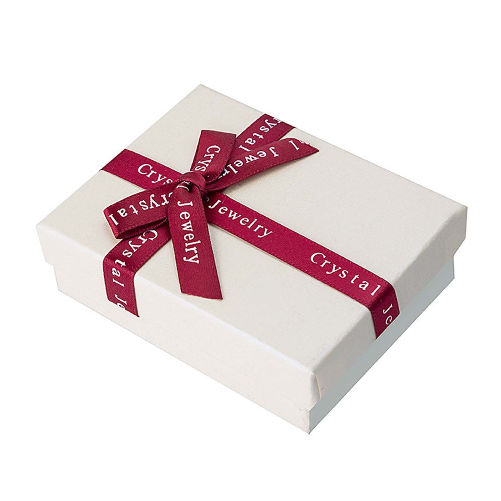 TERGAYEE Jewelry Box,Cardboard Boxes for Packaging Decorative Necklace ...