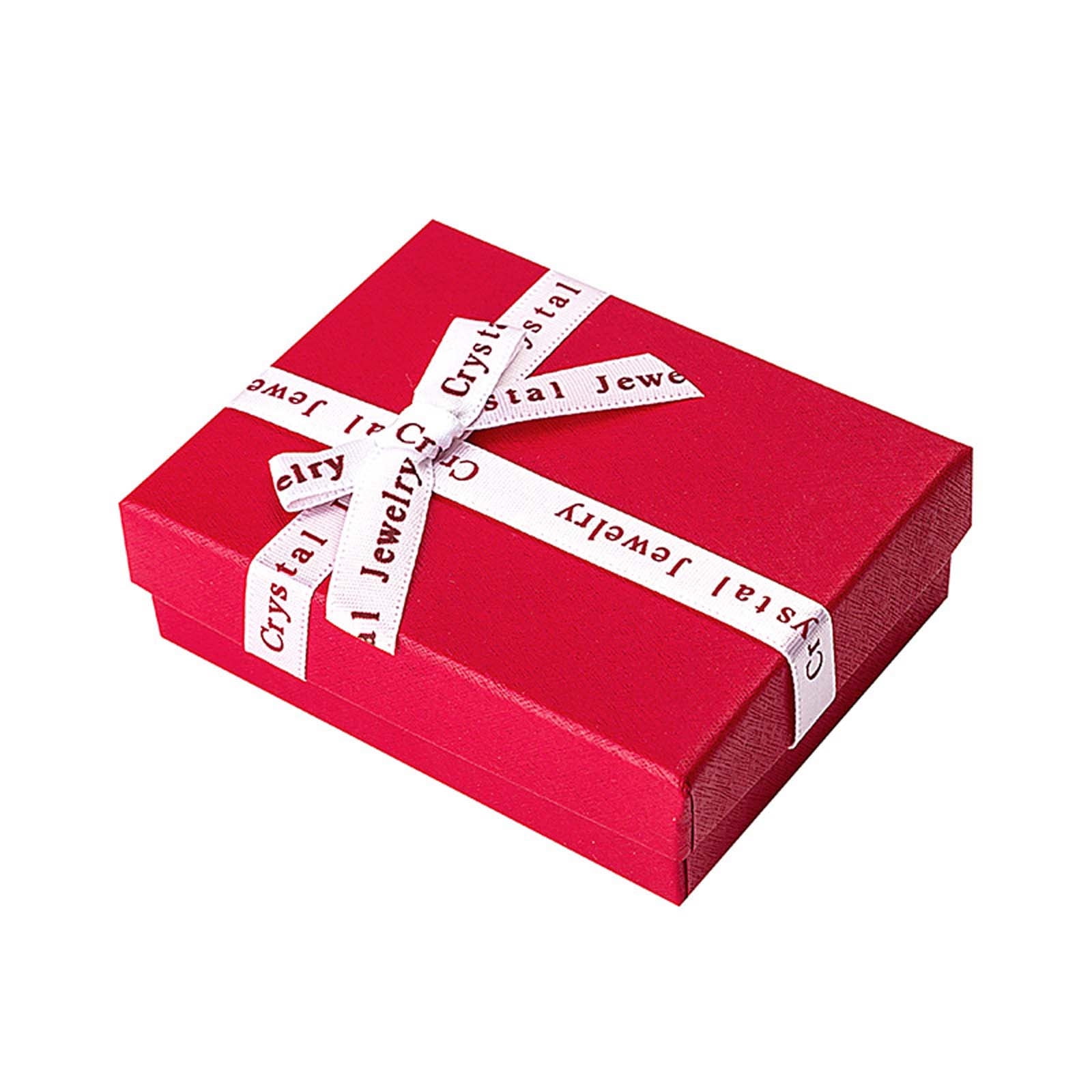 TERGAYEE Jewelry Box,Cardboard Boxes for Packaging Decorative Necklace ...