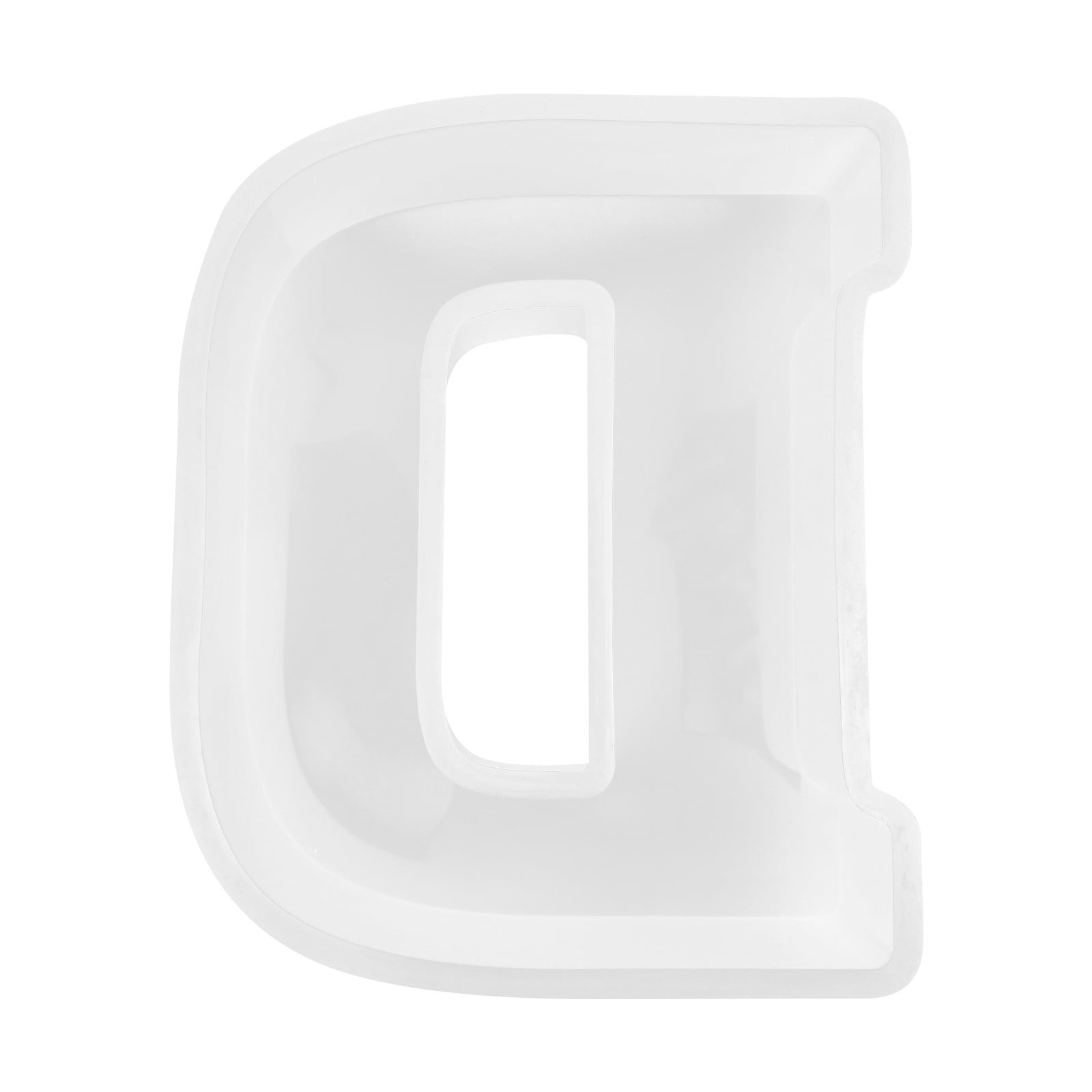 TERGAYEE Letter Molds for Resin,Silicone DIY 3D Capital Alphabet Epoxy ...