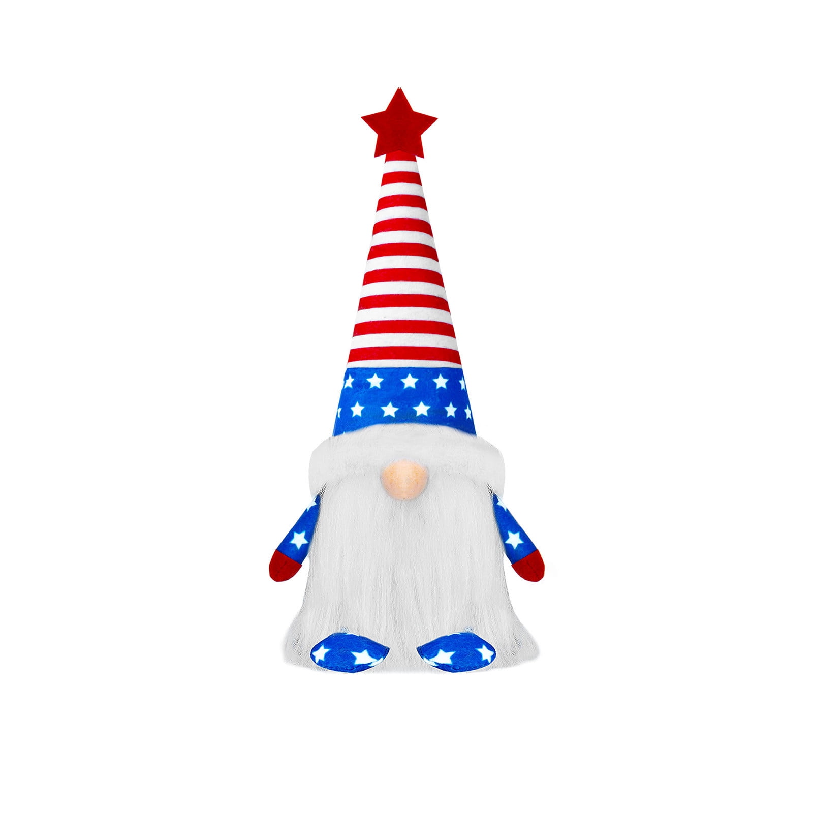 TERGAYEE Patriotic Gnome Doll,Tomte Gnomes Plush Table Ornaments Gift ...
