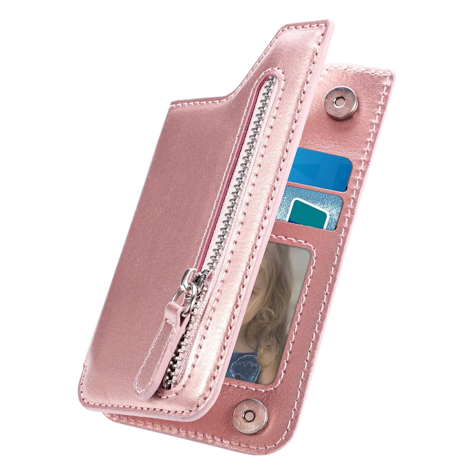 TERGAYEE Phone Wallet Stick On,Pocket Sticker Stretchy Credit/ID Card ...